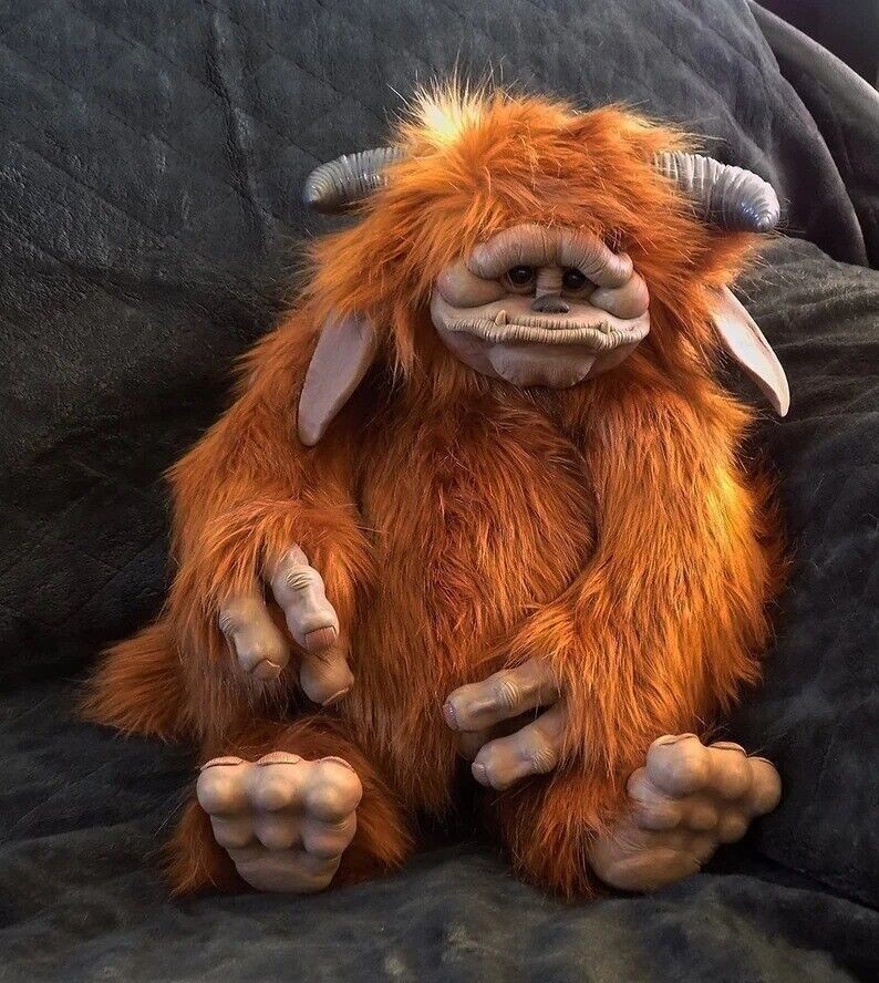 25CM Labyrinth Big Mouth Monster Animal Baby Ludo Plush Action Figure ...