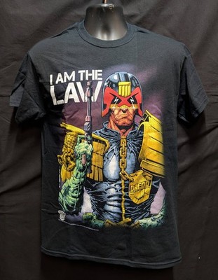 judge dredd i am the law t shirt comic book SIZE MEDIUM | eBay