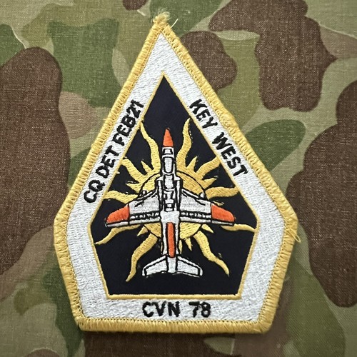 VT PATCH USN US Navy Squadron CQ Aircraft carrier Qual T-45C CVN-78 | eBay