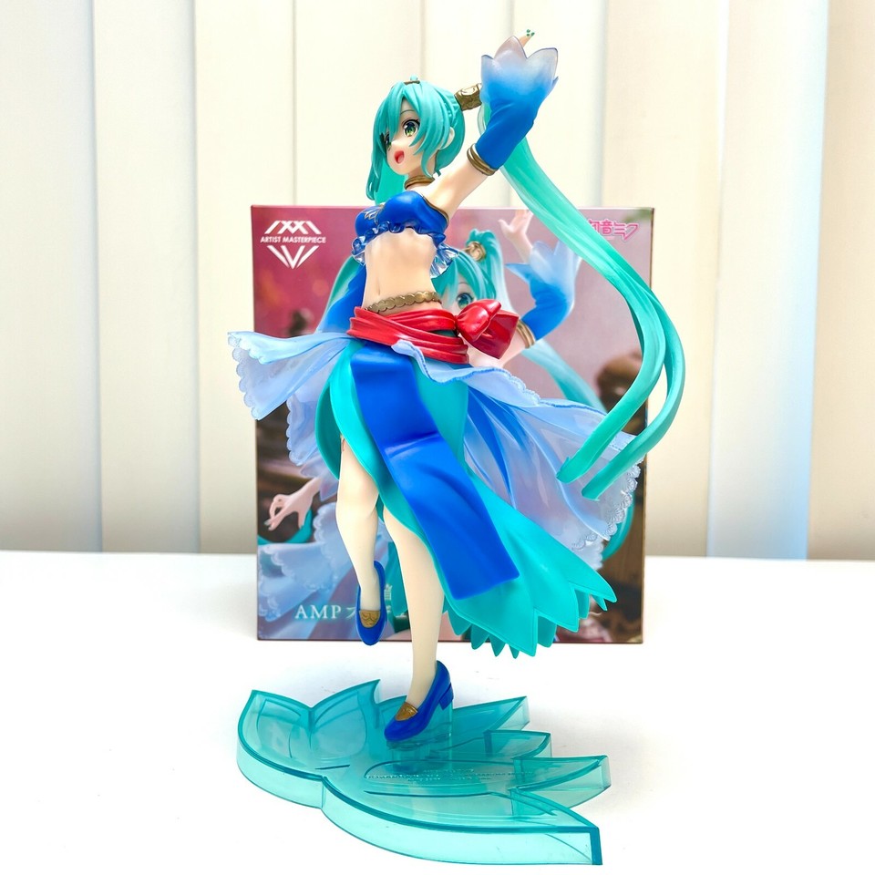 Taito Vocaloid Hatsune Miku Anime AMP Princess Figure Toy Arabian Miku ...