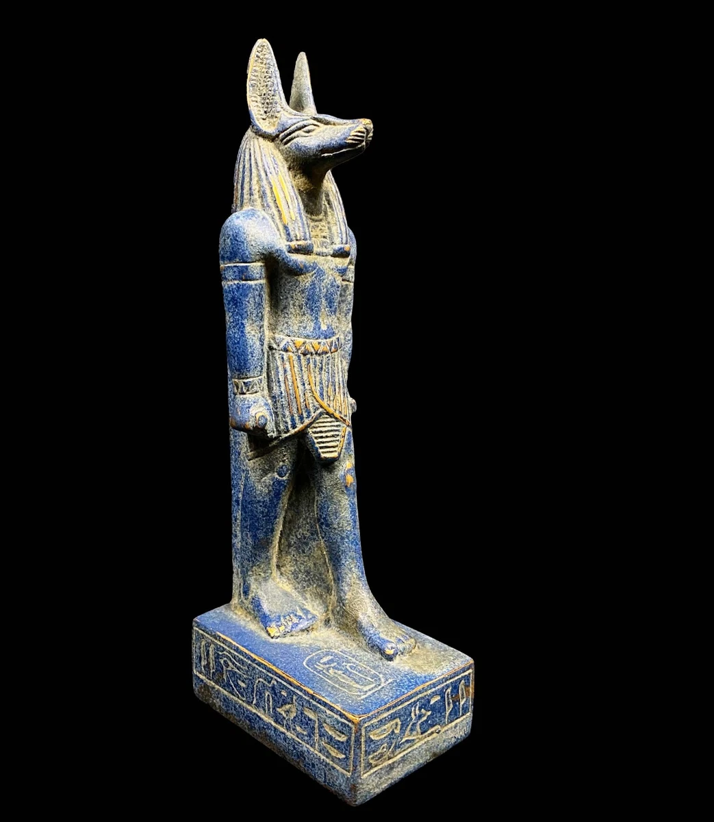 Ancient Egyptian God Anubis Face