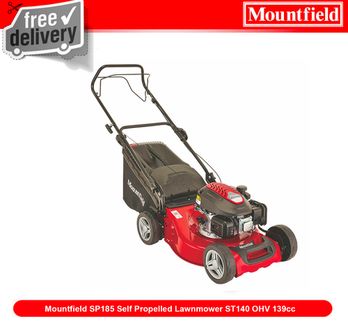 Mountfield SP185 Self Propelled Lawnmower ST140 OHV 139cc 46cm Blade ...