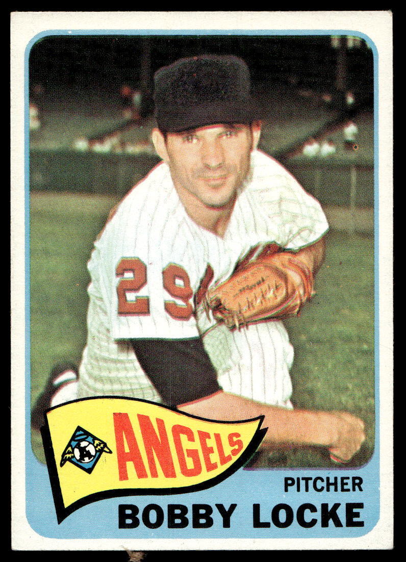 Bobby Locke 1965 Topps 324 Los Angeles Angels Baseball Card | eBay