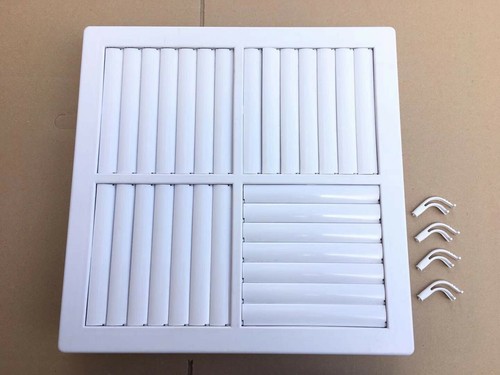 Square Ceiling cooling Vent Aircon Cooling vents 410x410mm Face Size ZZ ...