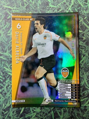 Panini WCCF 2008-09 David Albelda Valencia CF Refractor Soccer card | eBay