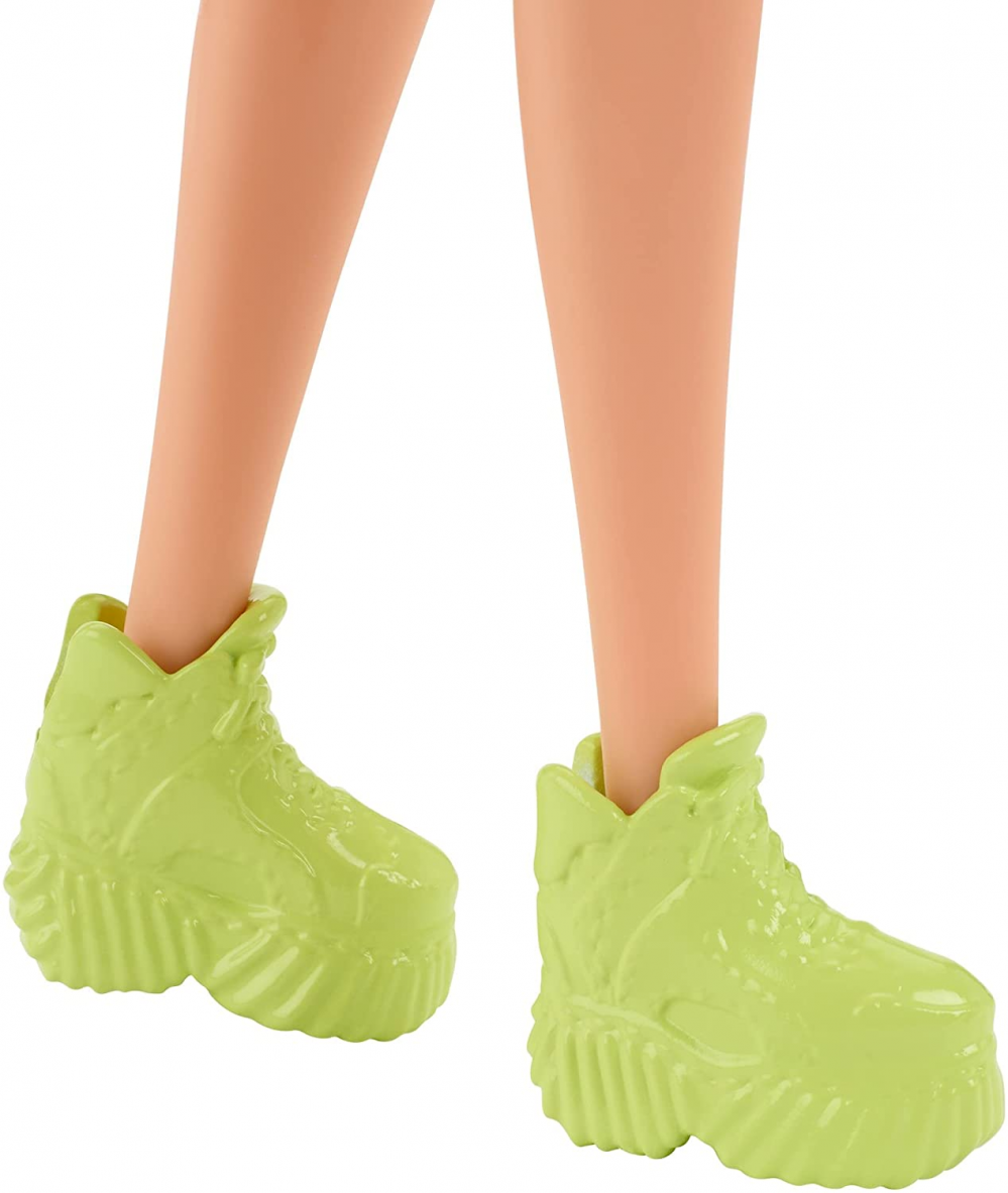 Barbie Fashionistas Doll #190 With Romper Dress Purple Streaks | eBay