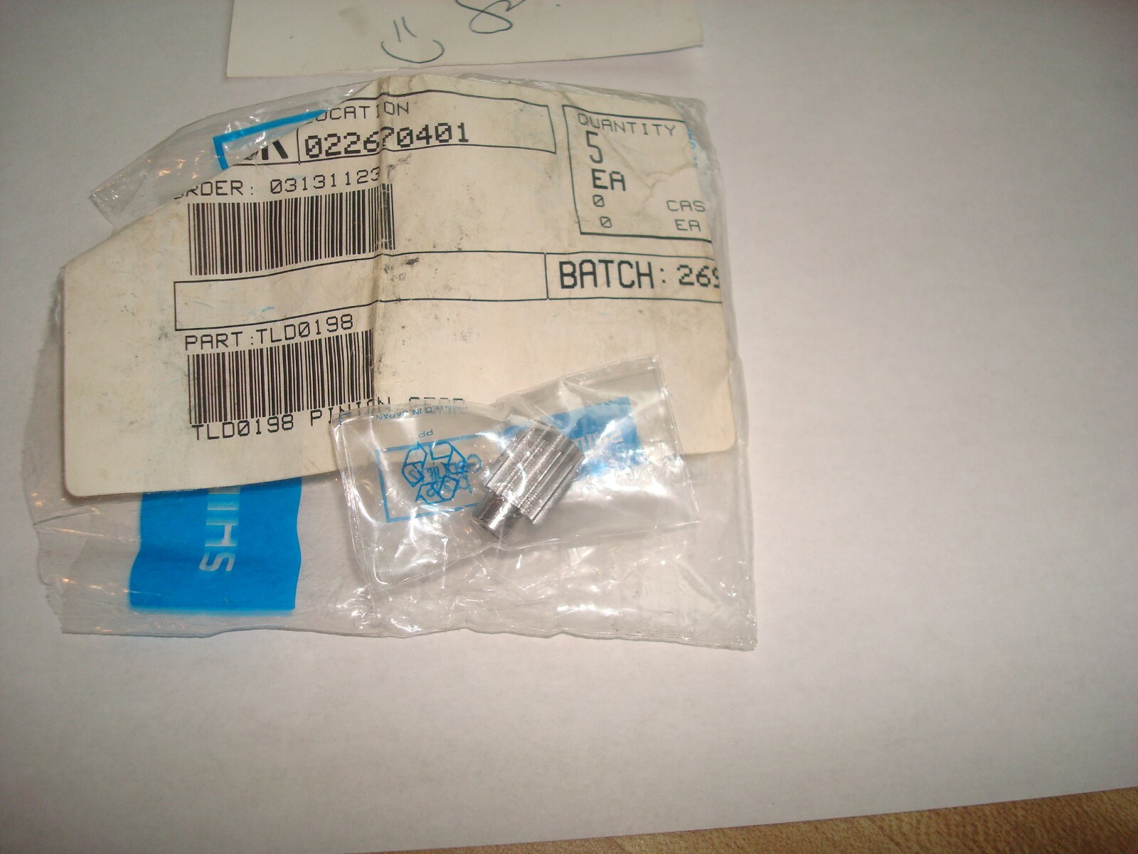 SHIMANO PINION GEAR TLD15 TLD 15 LEVER DRAG REEL PART TLD-0198 NEW ...