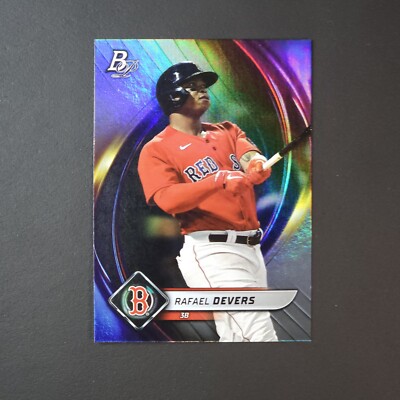 2022 Bowman Platinum Rafael Devers Boston Red Sox #22 | eBay
