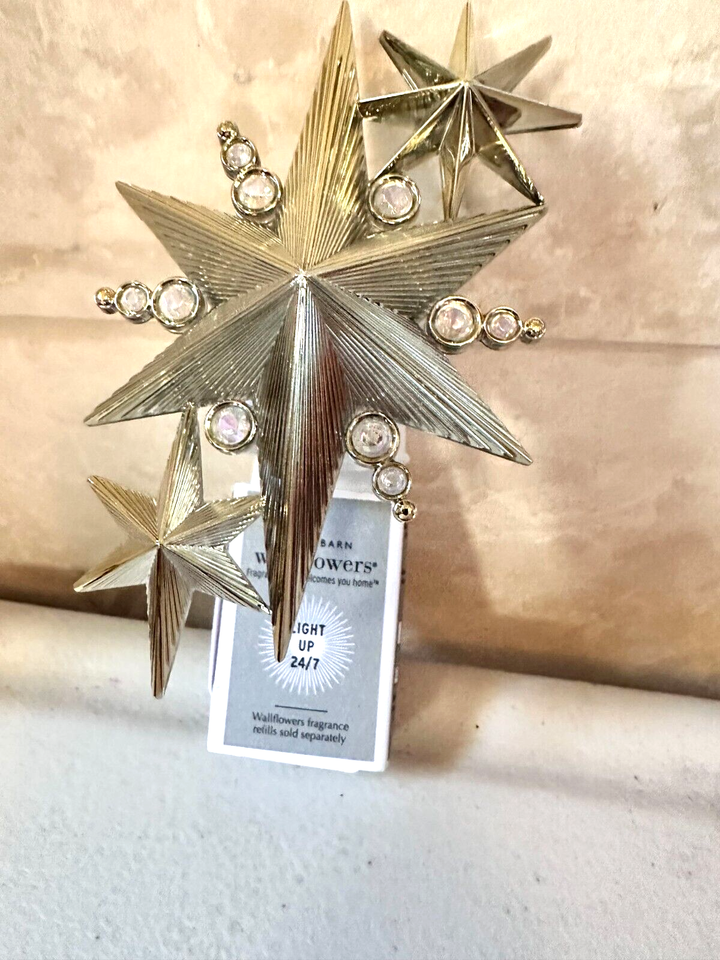 Bath & Body Works Gold Stars Wallflower Plug-In Nightlight NEW DEC | eBay