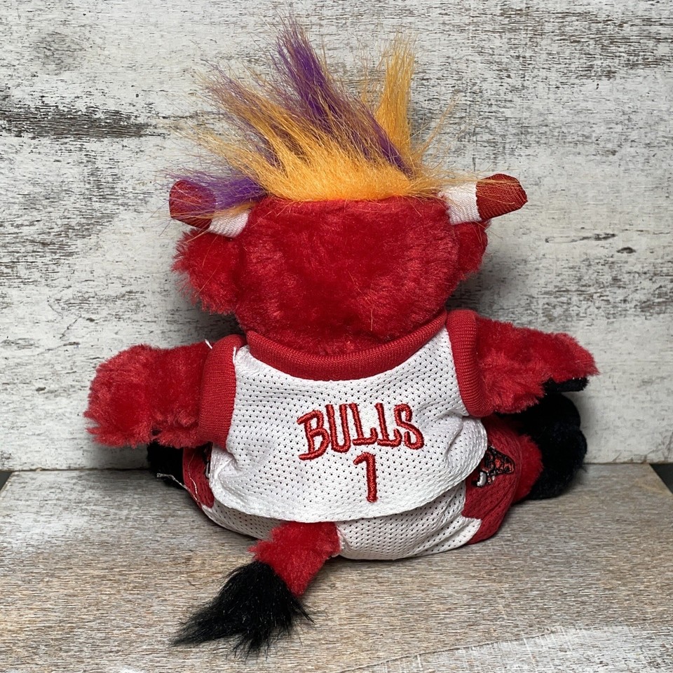 NBA Chicago Bulls Basketball Stuffed Animal Plush Mascot Benny Bull ...