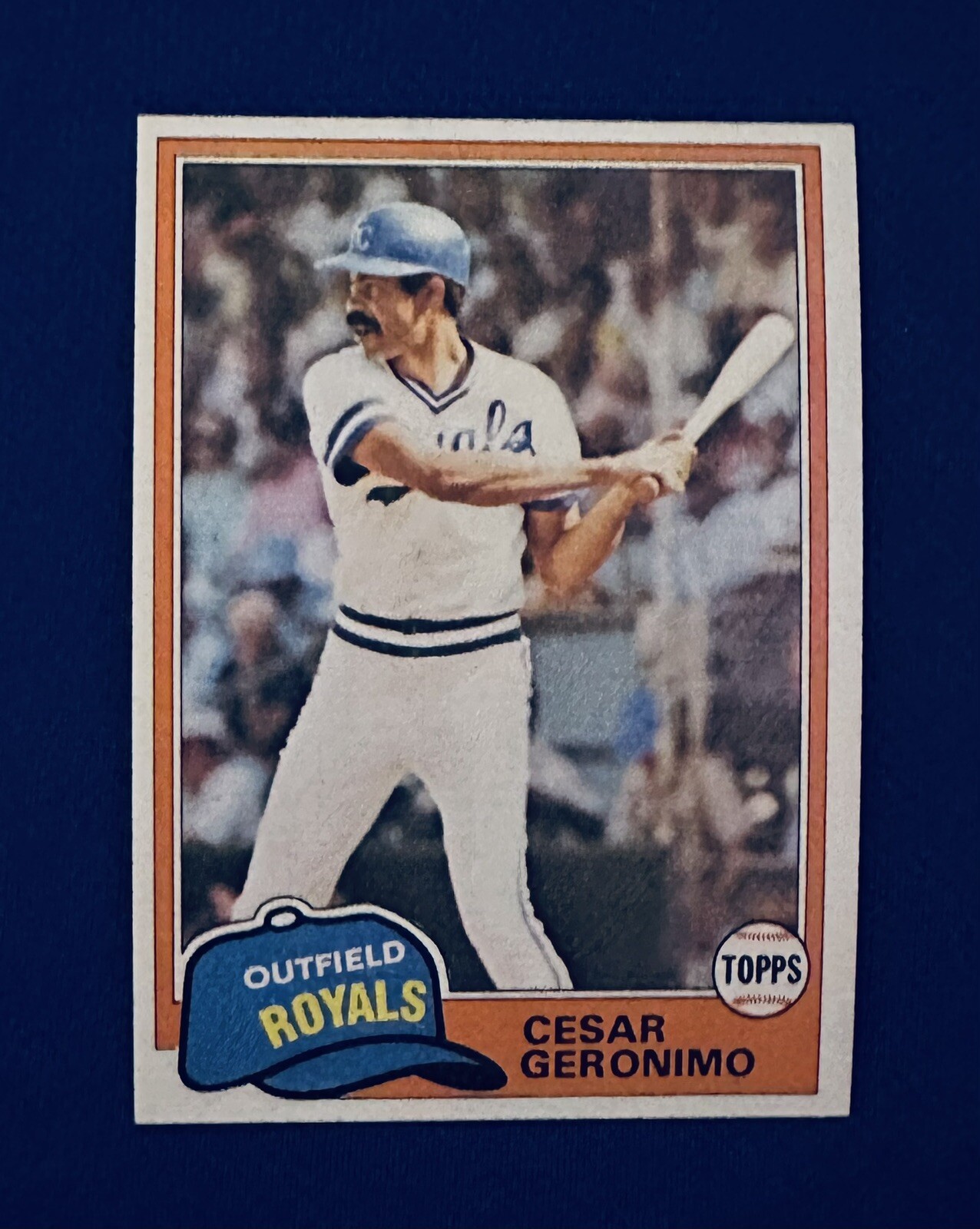 1981 TOPPS TRADED #766 CESAR GERONIMO KC ROYALS NM-MT OR BETTER 4 TIME ...