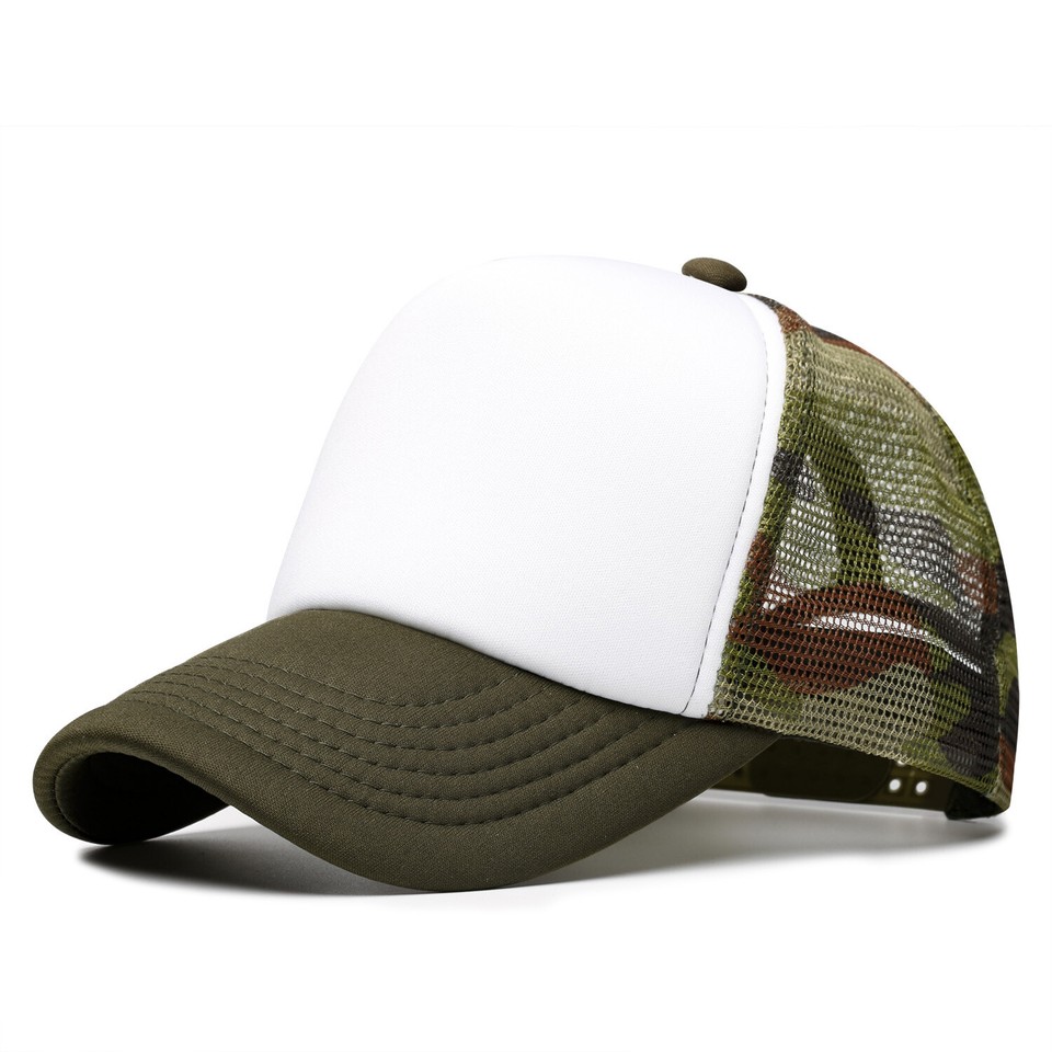 Zonbailon Mens summer baseball cap Outdoor breathable mesh cap trucker ...