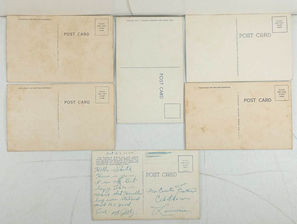 WW2 US Homefront Postcards Propaganda Lot of #6 | eBay