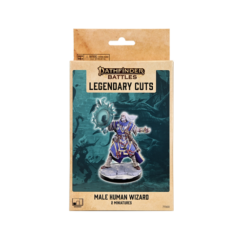 Pathfinder Legendary Cuts: Male Human Wizard 634482770009| eBay