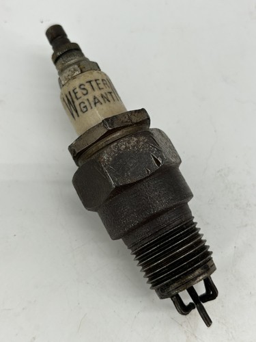 Western Giant 4 Electrode Spark Plug Antique Vintage Hit & Miss Engine ...