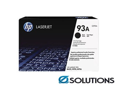 HP #93A Black Toner CZ192A 12,000 pages | eBay