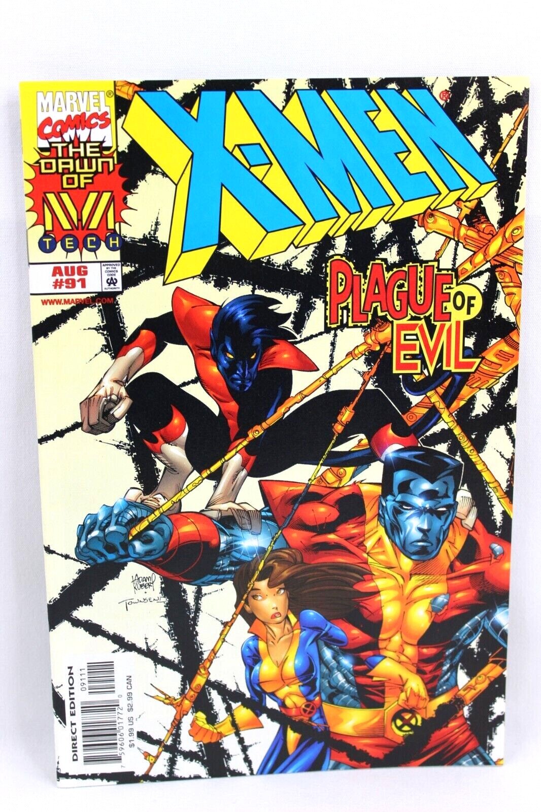 X-Men #91 Plague of Evil Nightcrawler Technical Difficult 1999 Marvel ...
