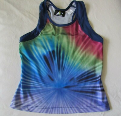 Athletech Women's navy multi color bra top S (not padded) | eBay