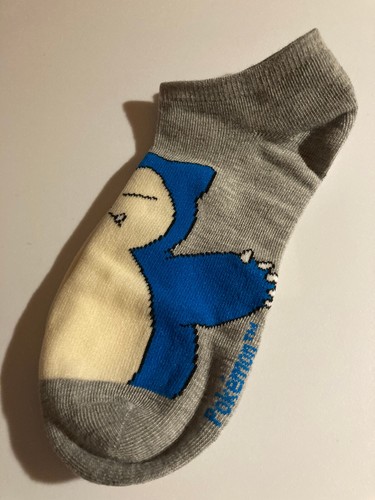Nintendo Pokemon Snorlax High Point Character Anime No-Show Socks | eBay