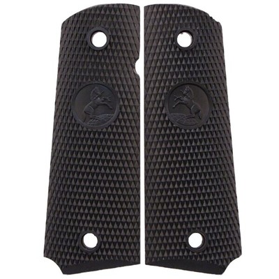 Colt 1911 Grips - Black Rubber Colt Grip - Full Government - Factory ...
