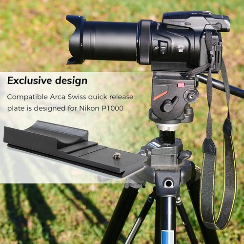 3D Printing for Nikon P1000 Quick Release Plate, for Nikon P1000 ...