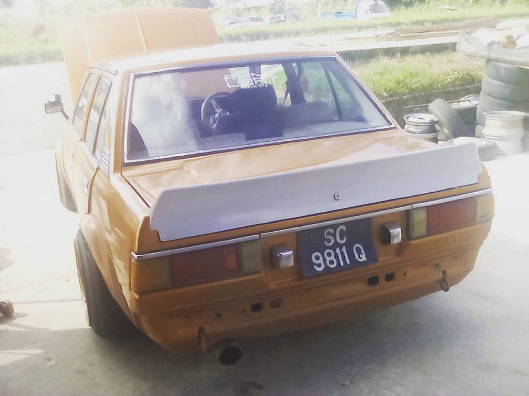 JDM RB Style Wing Spoiler fits Corolla KE70 sedan DX GL ducktail duck ...