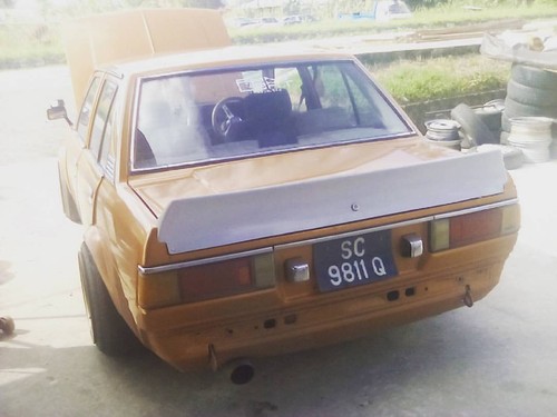 JDM RB Style Wing Spoiler fits Corolla KE70 sedan DX GL ducktail duck ...