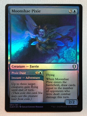 MTG Commander Legends: Battle for Baldur's Gate Moonshae Pixie Foil NM/M | eBay