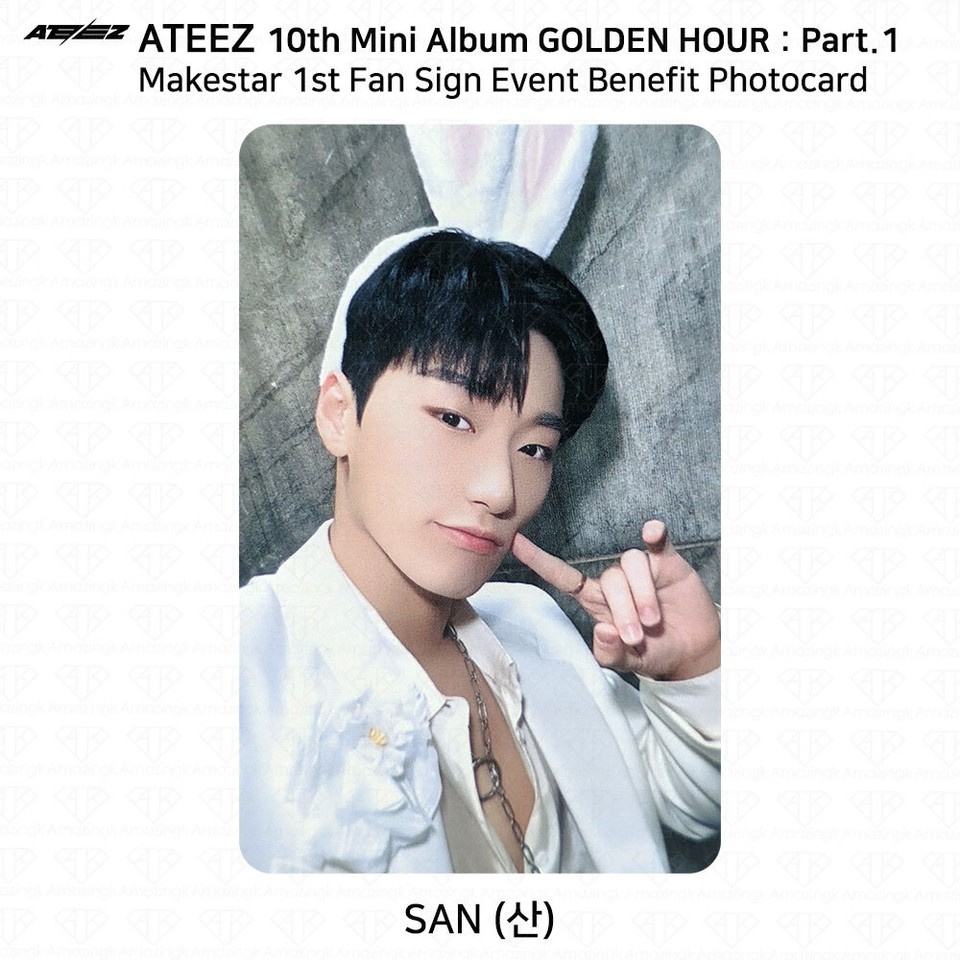 ATEEZ 10th Mini Album Golden Hour Part.1 Makestar 1st Fan Sign Event ...