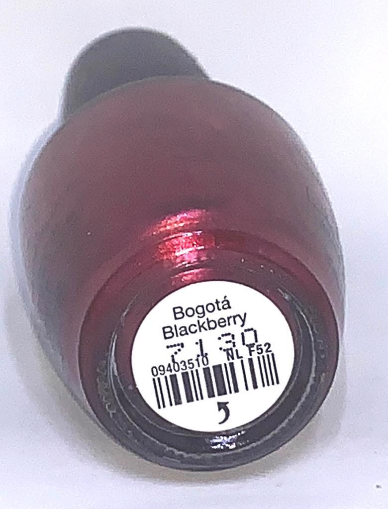 RARE BNEW OPI *BOGOTA BLACKBERRY* NL F52 CLASSICS CXLN BERRY DEEP DARK ...