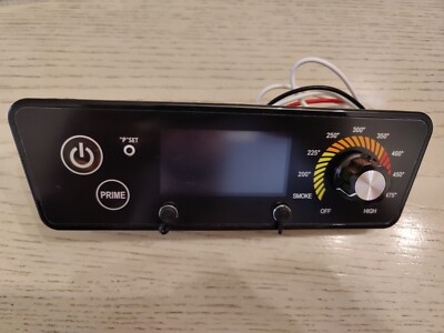PitsMaster BBQ Digital Thermostat Controller Board + Temperature Probe ...