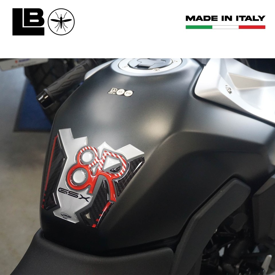 Tank Pad Sticker Gel 3D Bike Protection Compatible With Suzuki GSX-8R ...