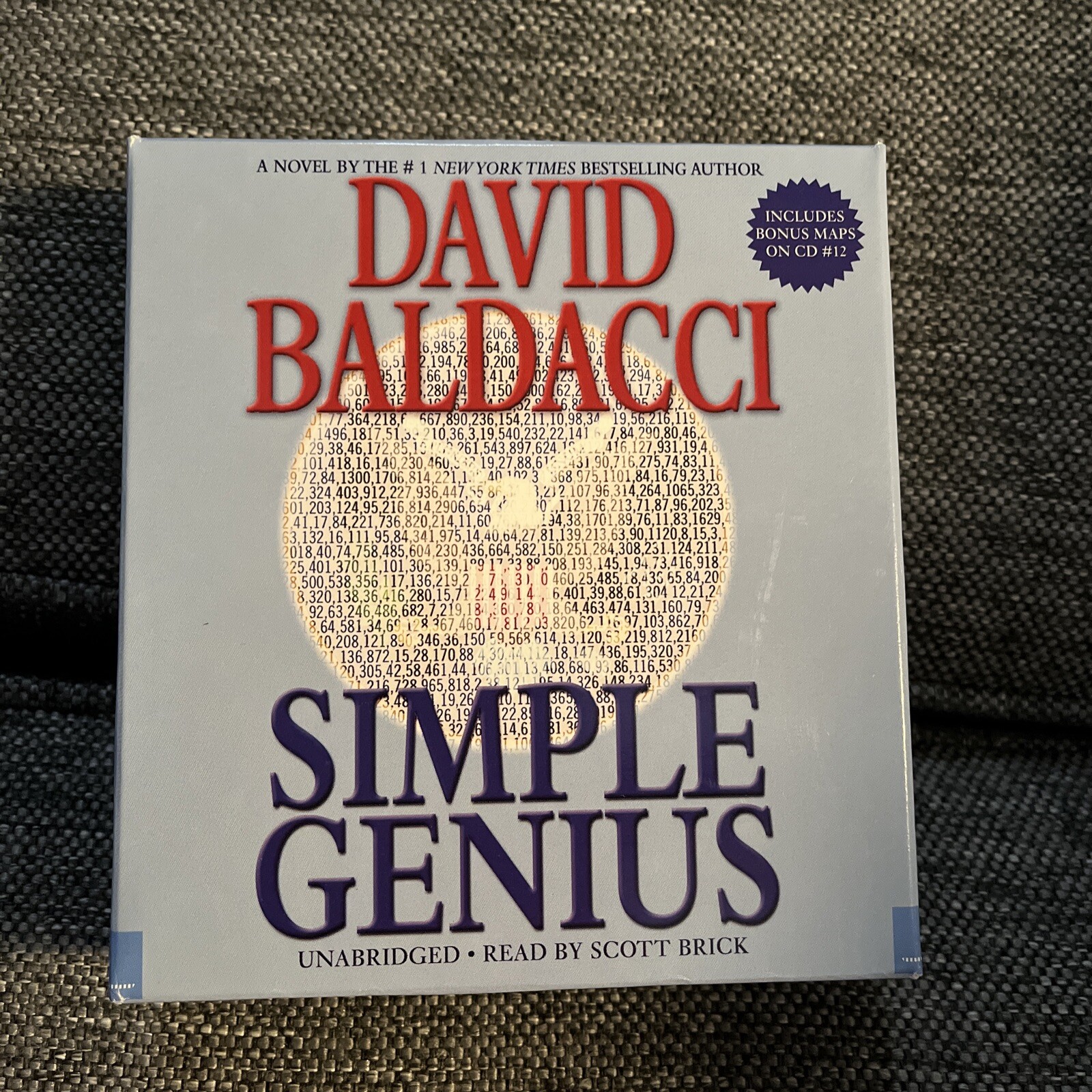 SIMPLE GENIUS, DAVID BALDACCI Audiobook | eBay