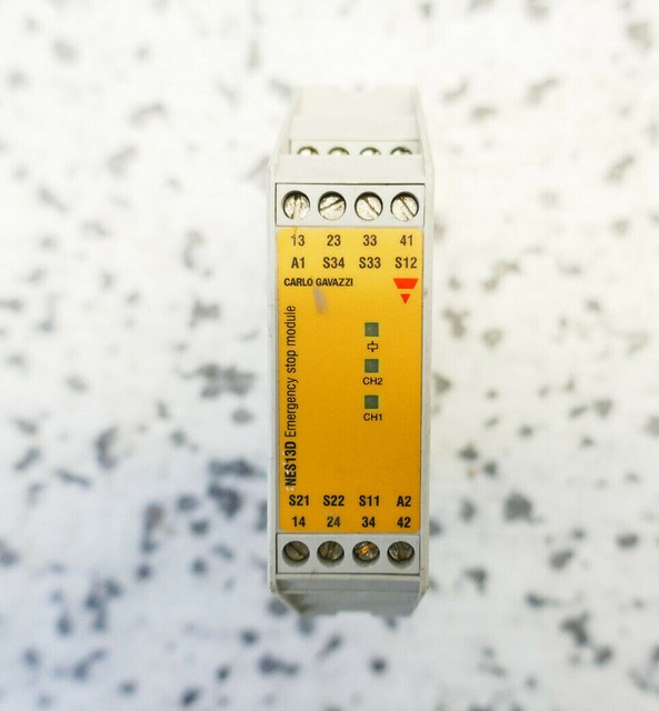 Carlo Gavazzi NES13DB24SA Nes13d Emergency Stop Module 24vac/dc for ...