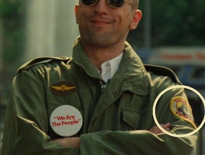 FANCY DRESS HALLOWEEN COSTUME PARTY MOVIE "TAXI DRIVER" PROP Patch ...