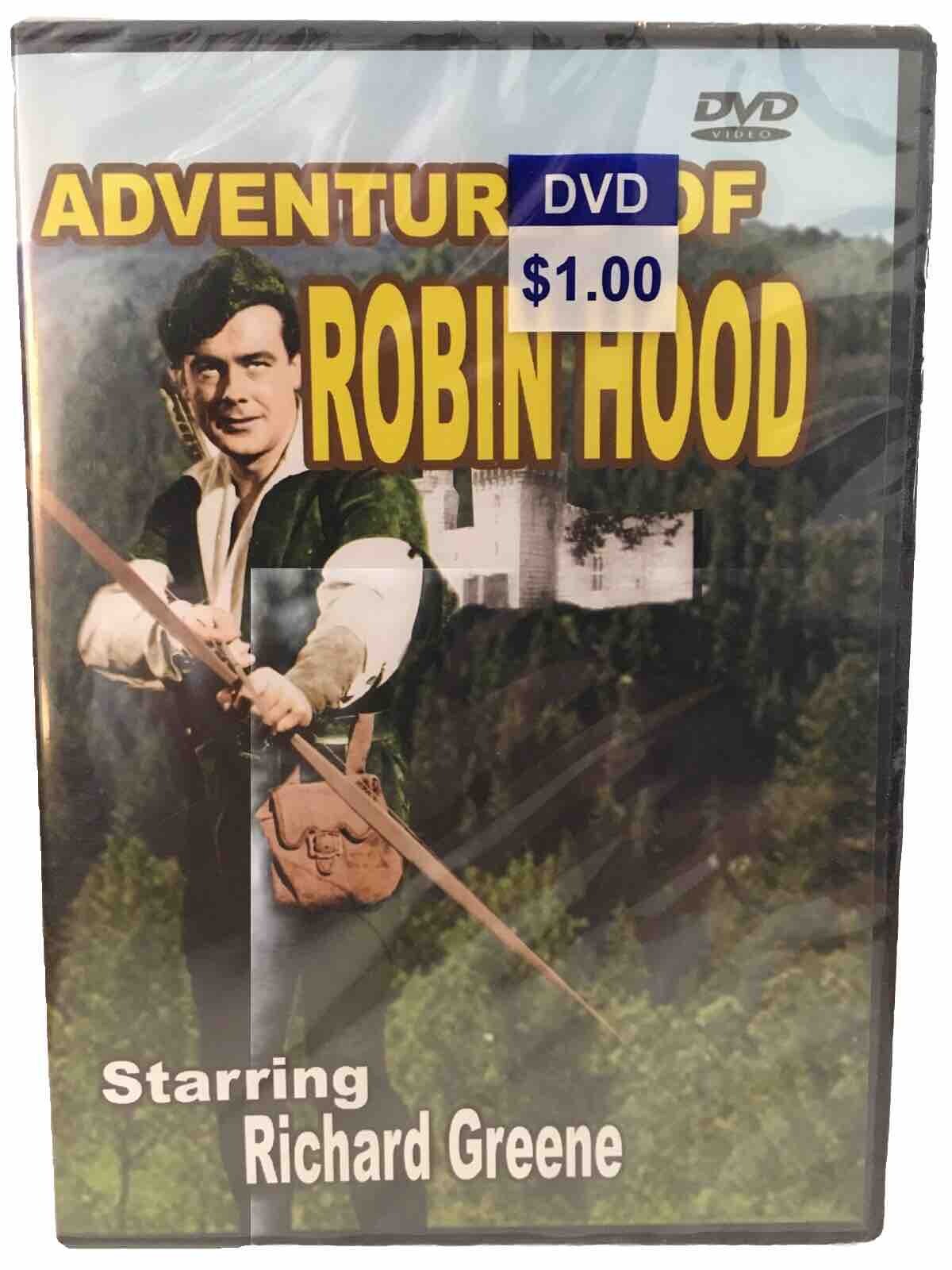 Adventures Of Robin Hood (DVD, 2004) Richard Greene 3 Episodes Brand ...