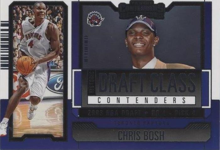 2023-24 Panini Contenders - Historic Draft Class Contenders Chris Bosh ...