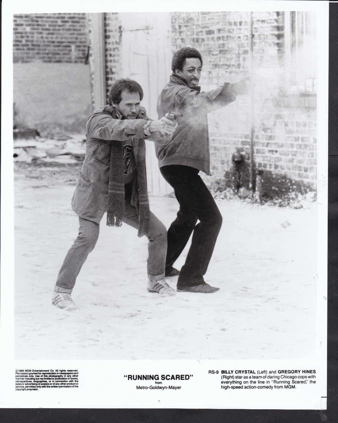 Billy Crystal and Gregory Hines in Running Scared 1986 movie photo ...