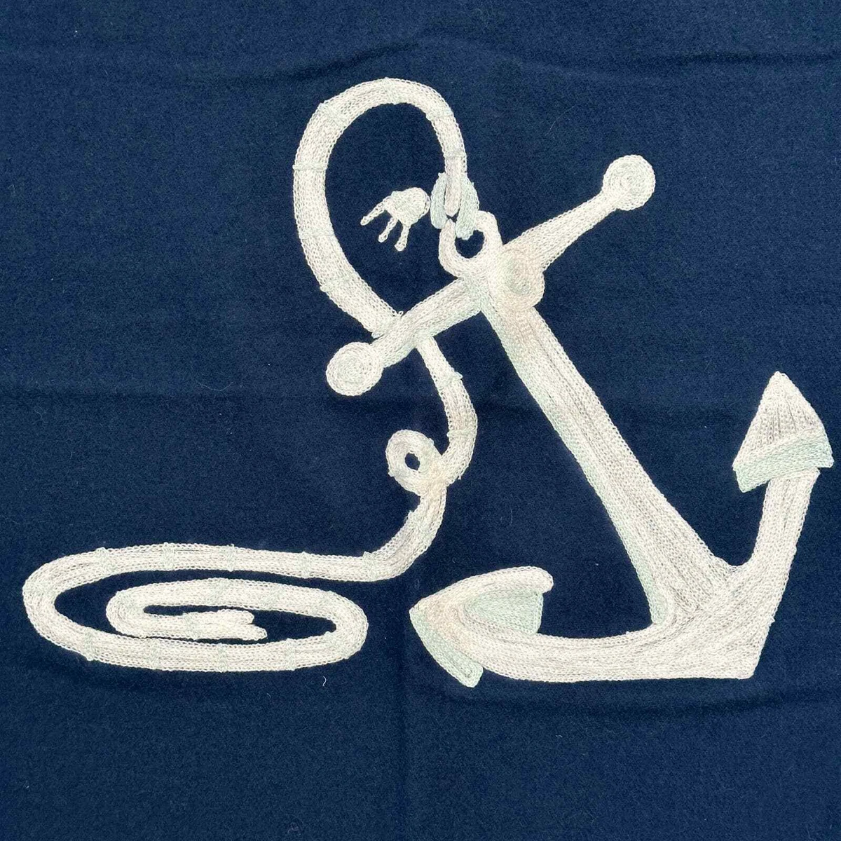Navy Anchor Border