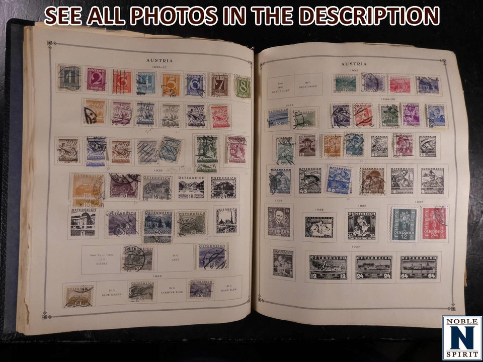 NobleSpirit (JMS) Early Scott International Stamp Album | eBay