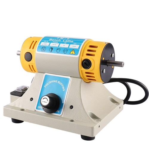 220V TM-2 Jewelry Rock Polishing Buffer Machine Bench Lathe Polisher ...