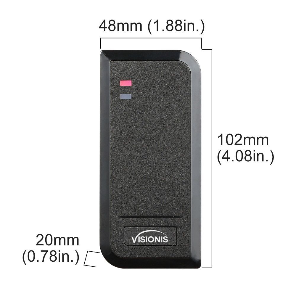 Visionis Two Door Access Control with Software, Electric Strikes ...
