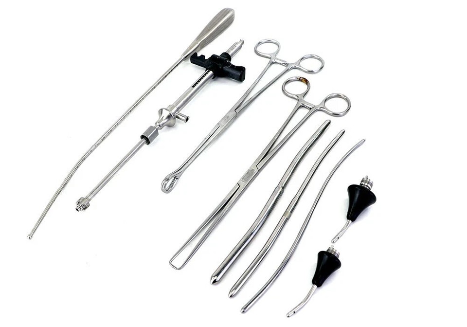 8 pcs UTERINE GENERIC GEN COHEN SURGICAL SURGERY INSTRUMENT SET | eBay