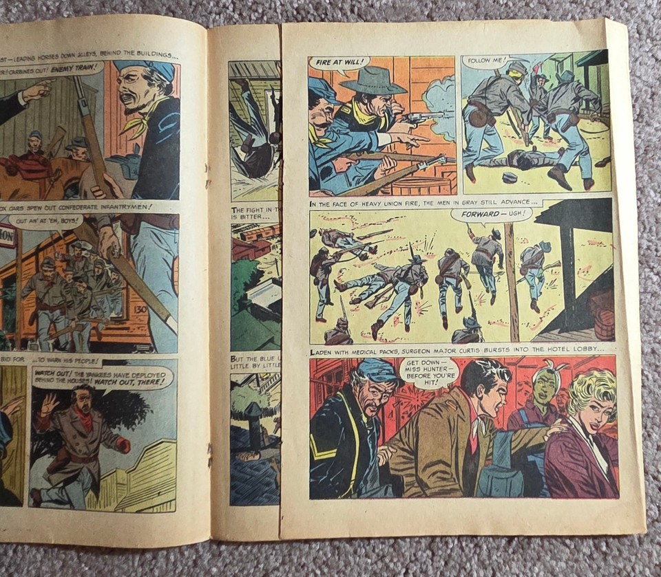 Four Color Dell Move Classic #1048 The Horse Soldiers 1959 - G+ | eBay