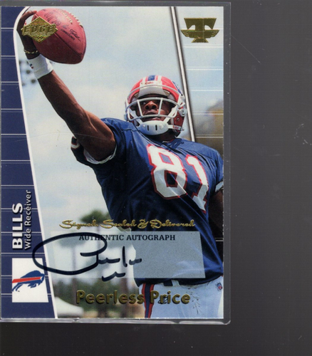 1999 Collector's Edge Triumph Signed, Sealed, Delivered #PP Peerless ...