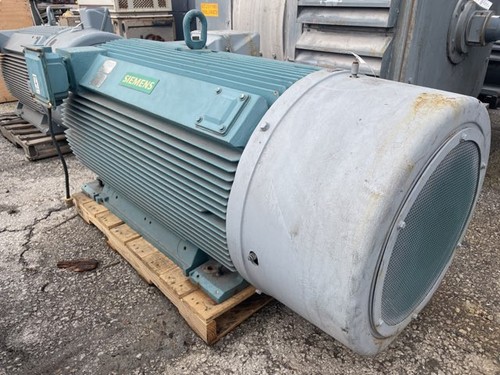 700 HP Siemens AC Electric Motor 3600 RPM Fr 5810S TEFCBB 4160 V EOK | eBay