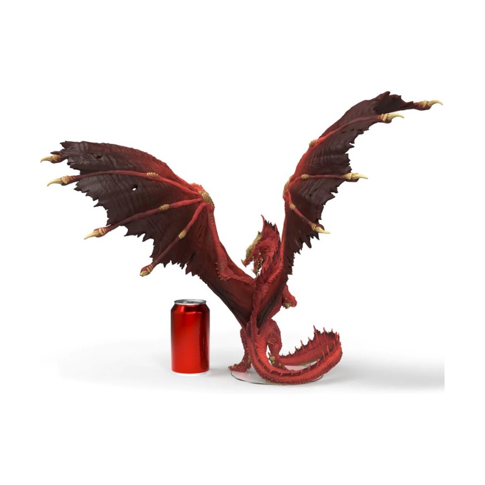 WizKids D&D Mini Balagos - Ancient Red Dragon No Box NM 634482961216| eBay