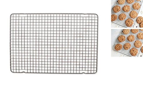 43343 Oven Safe Nonstick Baking & Cooling Grid (1/2 PAN Non-Stick Large ...