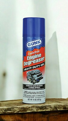 Gunk Engine Brite No Scent Cleaner & Baked on Degreaser 15 oz Heavy ...