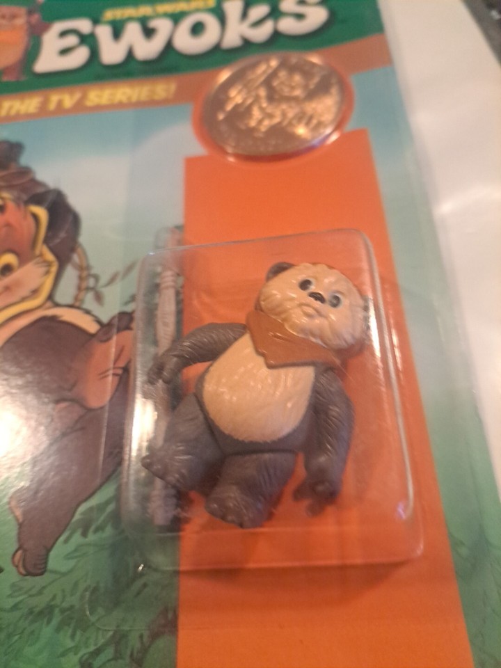 Kenner Ewoks Wicket W Warrick Star Wars Sealed 1985 Cartoon Figure ...